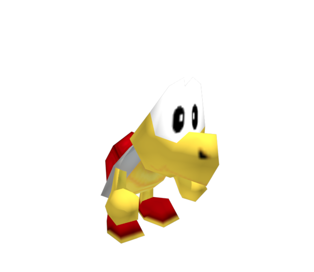 File:MP Red Koopa Troopa Model.png - Super Mario Wiki, the Mario ...