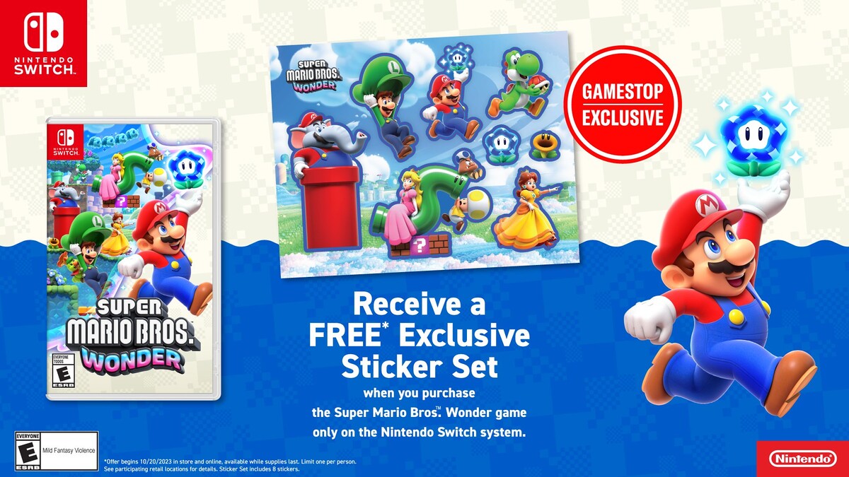 File:SMBW GS Stickers Promo.jpg - Super Mario Wiki, the Mario encyclopedia