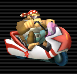 Shooting Star (bike) - Super Mario Wiki, the Mario encyclopedia