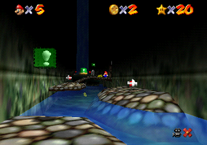Behind the Waterfall - Super Mario Wiki, the Mario encyclopedia