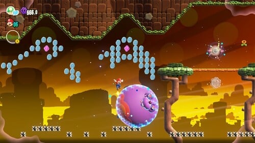 Pipe-Rock Plateau Special Bounce, Bounce, Bounce - Super Mario Wiki ...