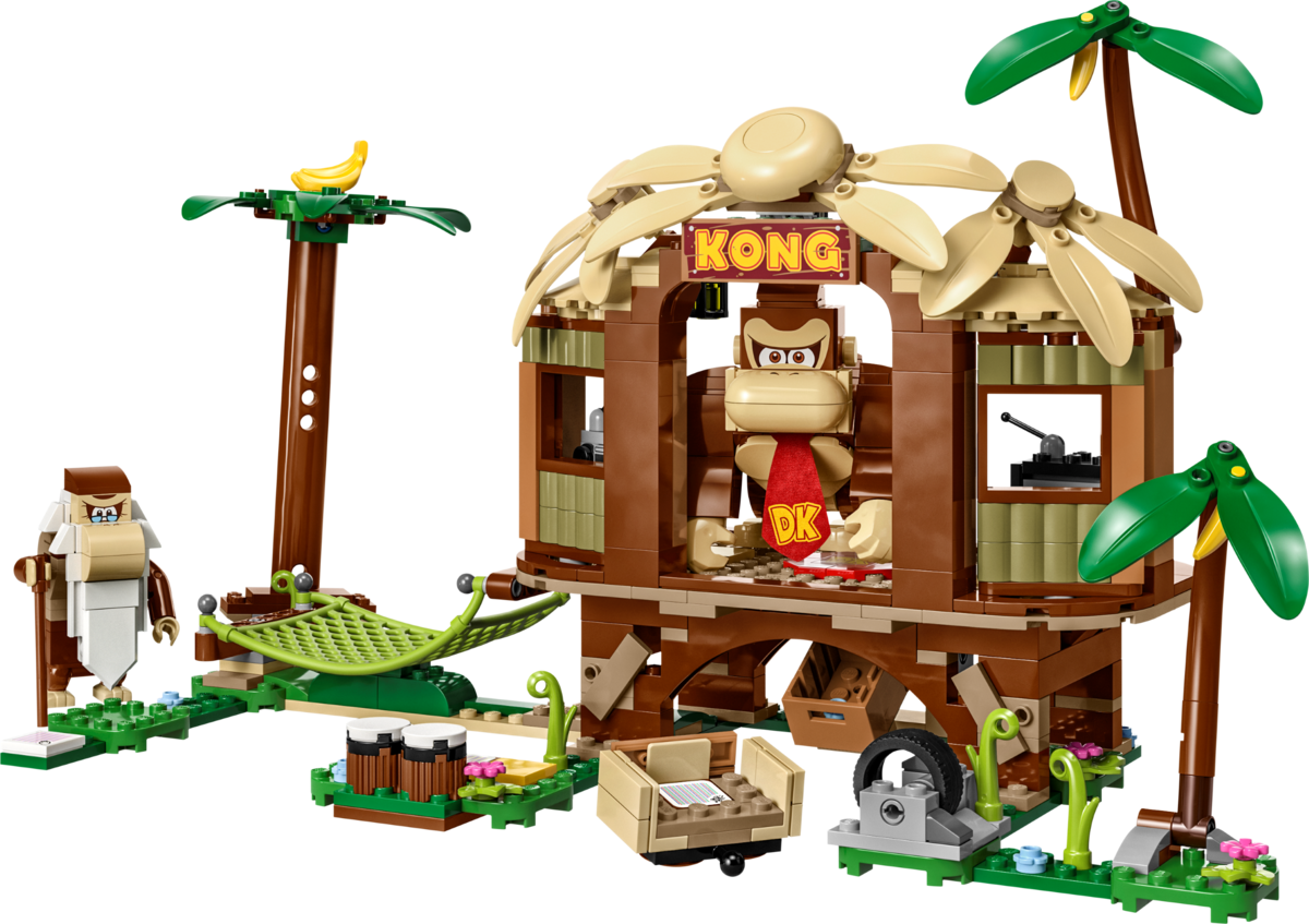 File:LEGO SM-71424 Donkey Kong's Tree House.png - Super Mario Wiki, the ...
