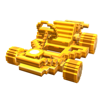 Gold 8-Bit Pipe Frame - Super Mario Wiki, the Mario encyclopedia