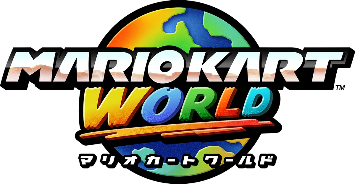 File:MKWorld JP logo.png - Super Mario Wiki, the Mario encyclopedia