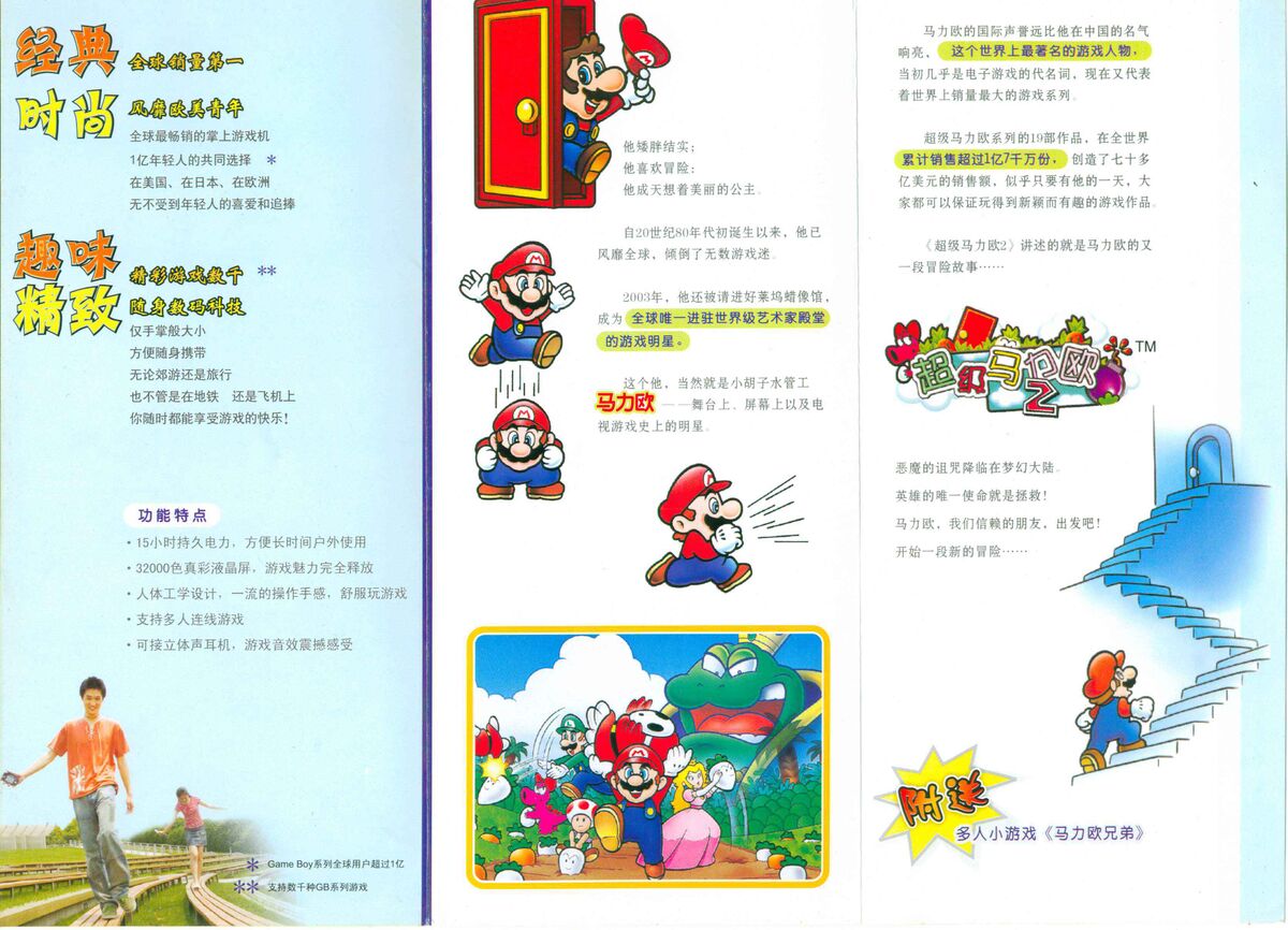 File:IQue SMA brochure.jpg - Super Mario Wiki, the Mario encyclopedia