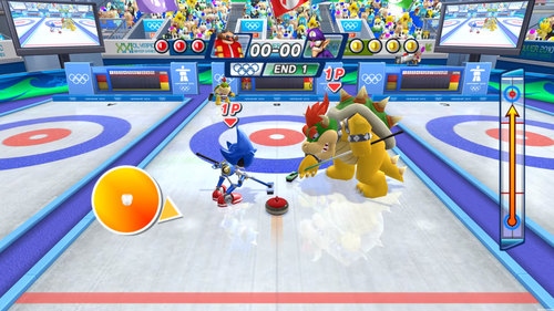 Curling (Mario & Sonic at the Olympic Winter Games for Wii) - Super ...
