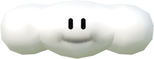 Bouncy Cloud - Super Mario Wiki, the Mario encyclopedia