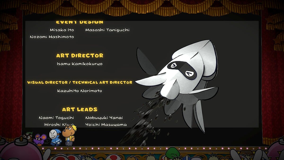 File:TTYD NS Credits Blooper.jpg - Super Mario Wiki, the Mario encyclopedia