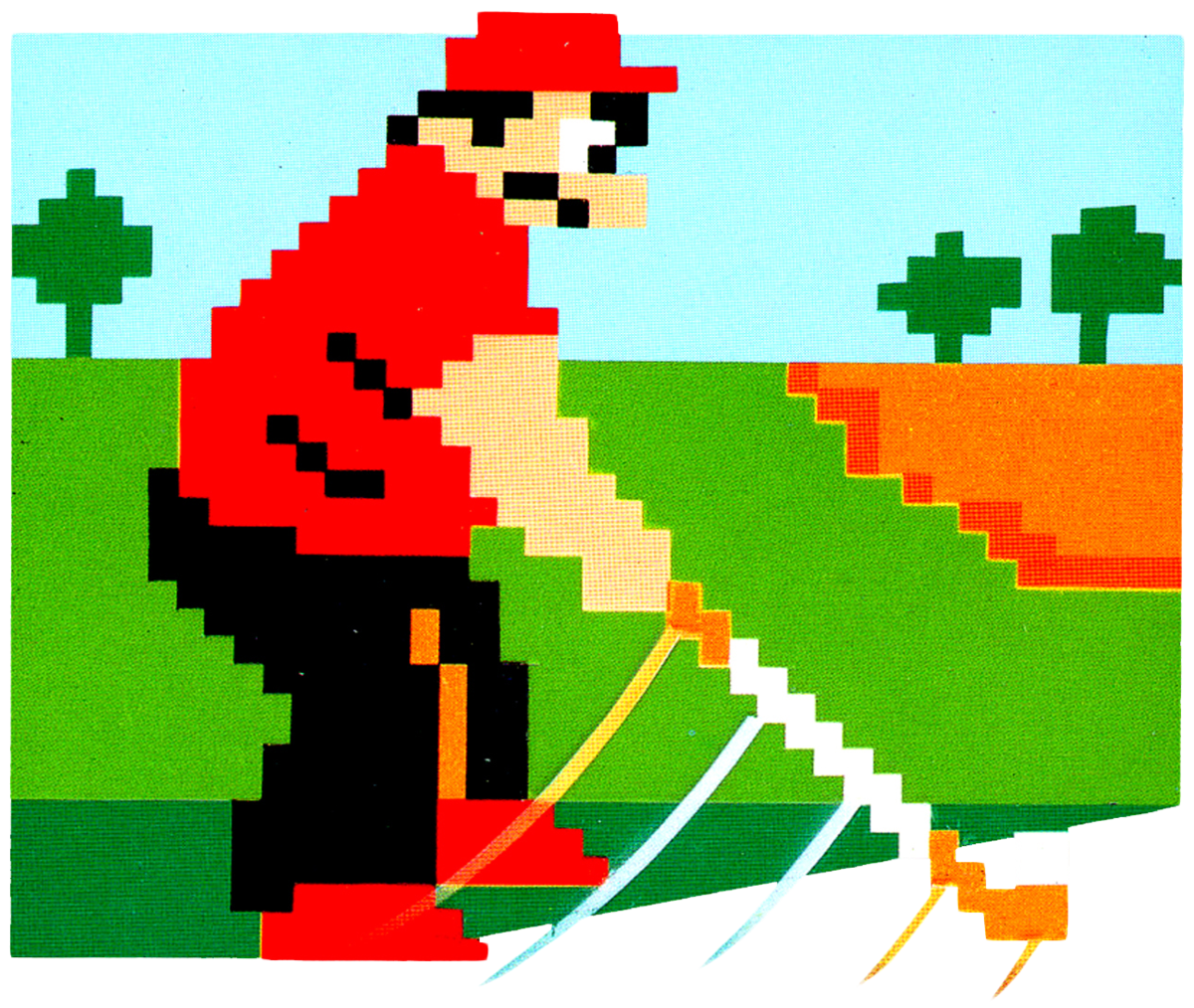 File:Golf NES cover art.png - Super Mario Wiki, the Mario encyclopedia