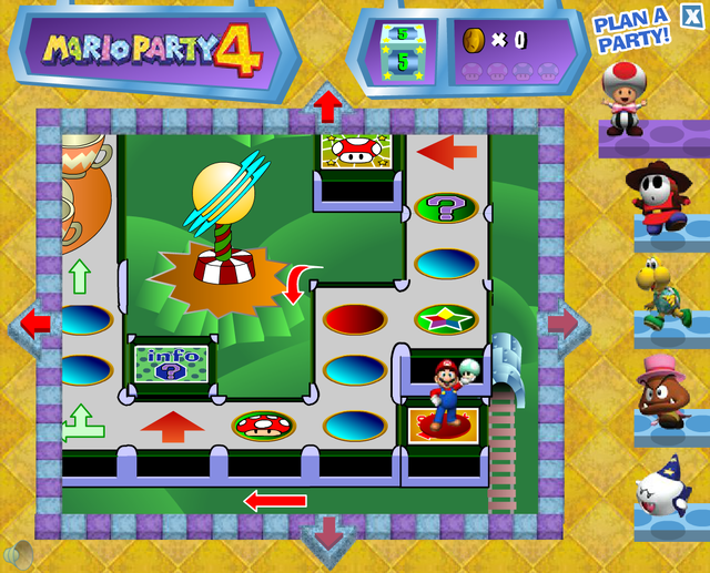 Mario Party 4 (Flash game) - Super Mario Wiki, the Mario encyclopedia