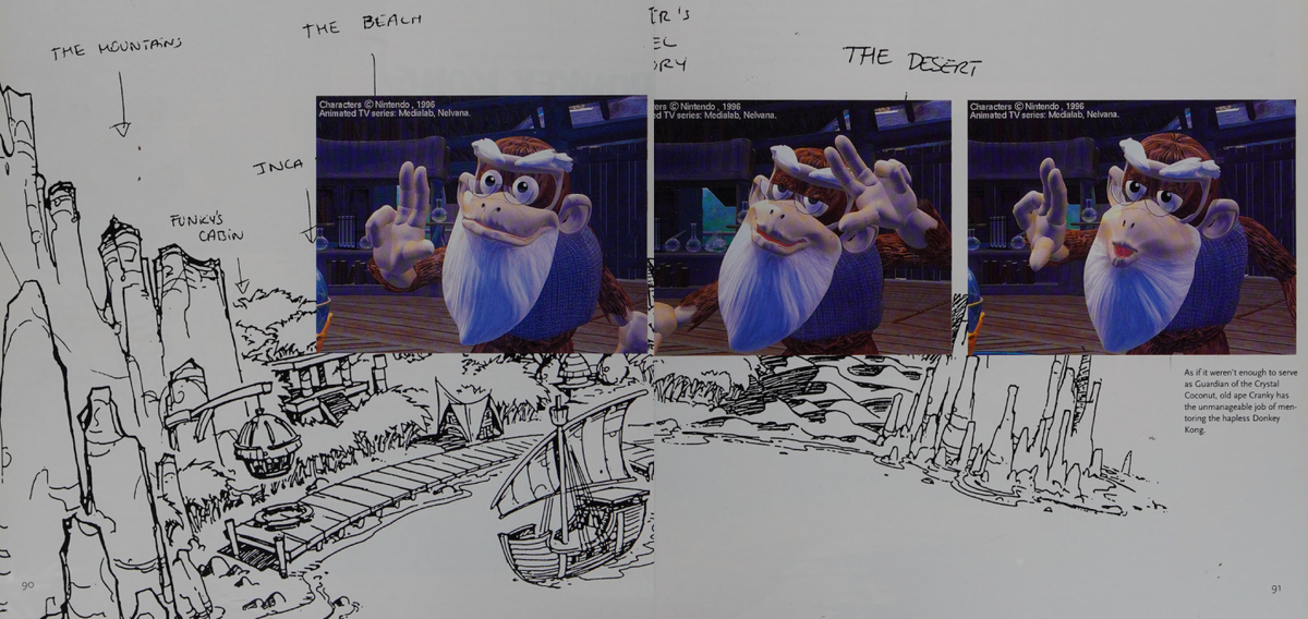 File:Dkc cartoon kongo bongo concept art.png - Super Mario Wiki, the ...