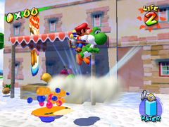 List of Super Mario Sunshine pre-release and unused content - Super ...
