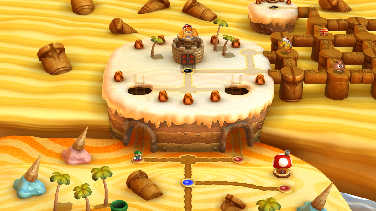File:LayerCakeDesert NSLU.png - Super Mario Wiki, the Mario encyclopedia