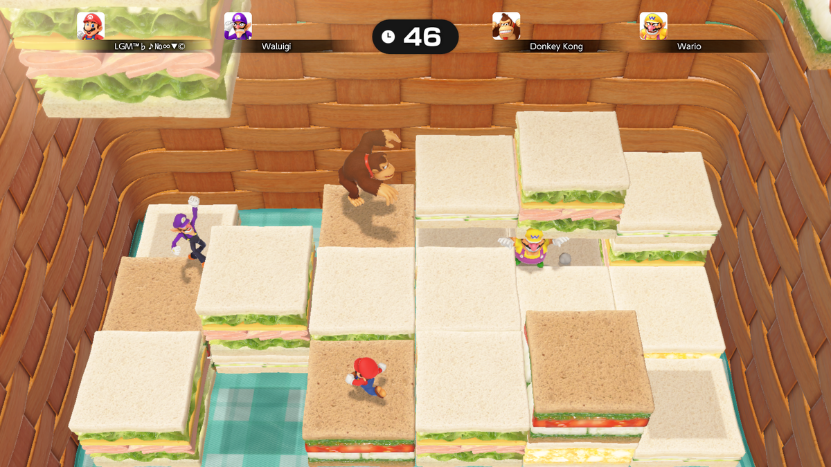 Sandwiched - Super Mario Wiki, the Mario encyclopedia
