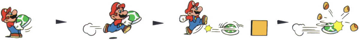 Shell Toss - Super Mario Wiki, the Mario encyclopedia