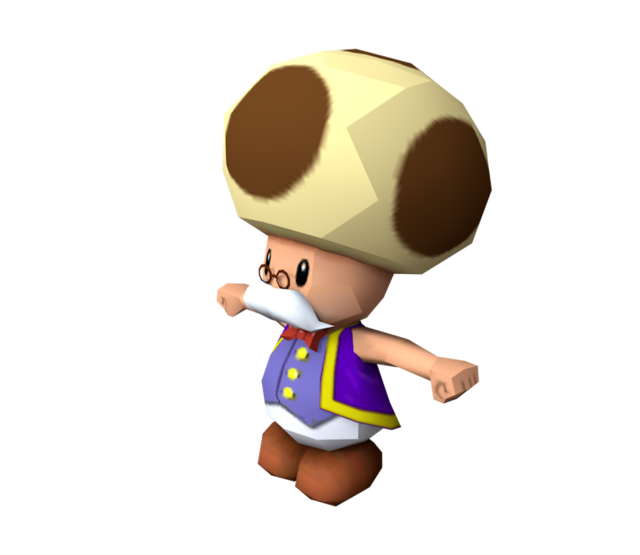 File:MKDD Toadsworth Model.png - Super Mario Wiki, the Mario encyclopedia