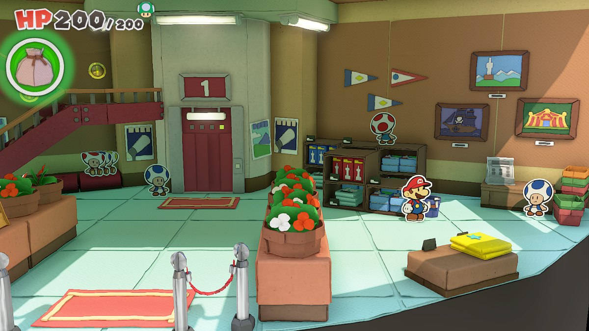 File:PMTOK Overlook Tower first floor.png - Super Mario Wiki, the Mario ...