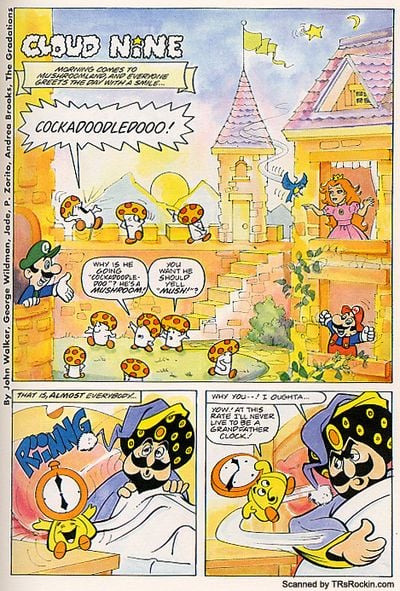 Cloud Nine (comic) - Super Mario Wiki, the Mario encyclopedia