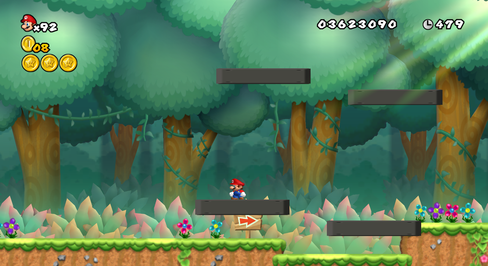File:NSMBW Unused Rotating Platforms.png - Super Mario Wiki, the Mario ...