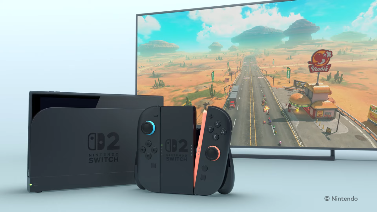File:Nintendo Switch 2 TV mode Mario Kart.png - Super Mario Wiki, the ...