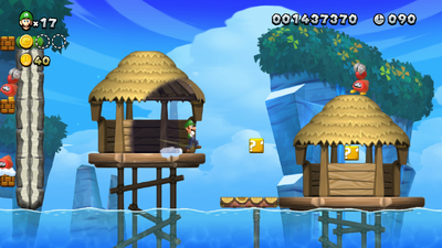 Huckit Beach Resort - Super Mario Wiki, the Mario encyclopedia