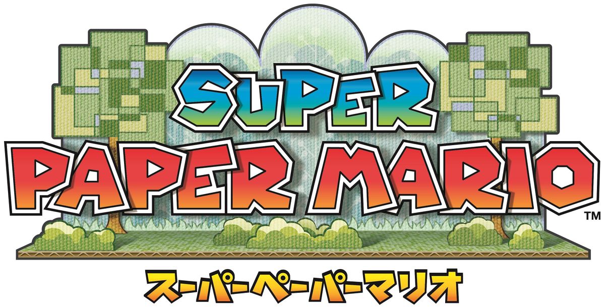 File:Super Paper Mario JP logo.jpg - Super Mario Wiki, the Mario ...