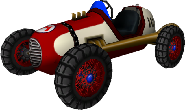 File:Classic Dragster (Mario) Model.png - Super Mario Wiki, the Mario ...