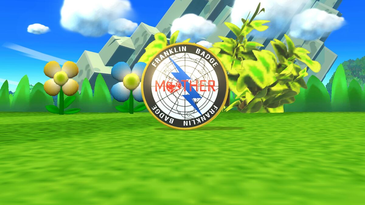 File:Franklin Badge Wii U.jpg - Super Mario Wiki, the Mario encyclopedia