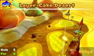 Layer-Cake Desert (golf course) - Super Mario Wiki, the Mario encyclopedia