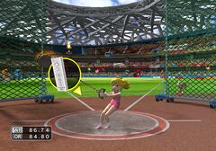 Hammer Throw (Mario & Sonic at the Olympic Games for Wii) - Super Mario ...