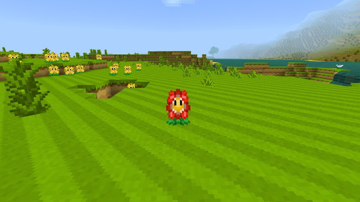 File:Minecraft Mario Mash-Up Power Flower.jpg - Super Mario Wiki, the ...