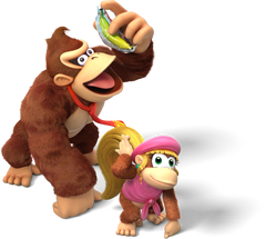 Dixie Kong - Super Mario Wiki, the Mario encyclopedia