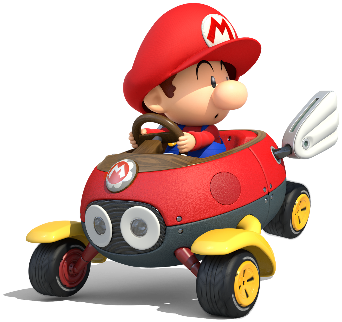 File:MK8 Baby Mario Artwork.png - Super Mario Wiki, the Mario encyclopedia