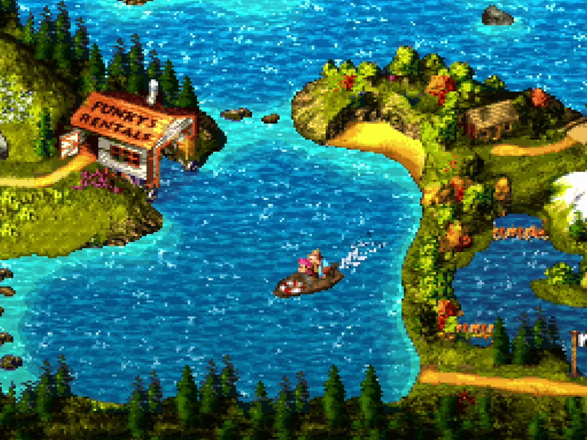 File:NM DKC3 Northern Kremisphere.jpg - Super Mario Wiki, the Mario ...