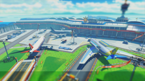 Sunshine Airport - Super Mario Wiki, the Mario encyclopedia