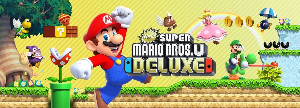 File:NSMBU Deluxe Horizontal Banner.jpg - Super Mario Wiki, the Mario ...