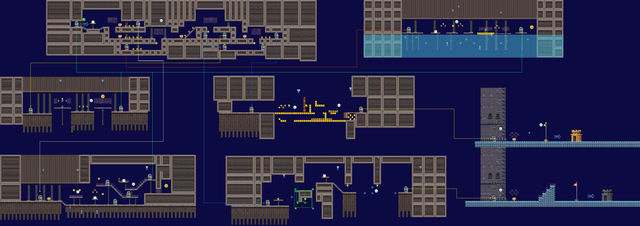 File:NSMBW World 5-GH Map.png - Super Mario Wiki, the Mario encyclopedia