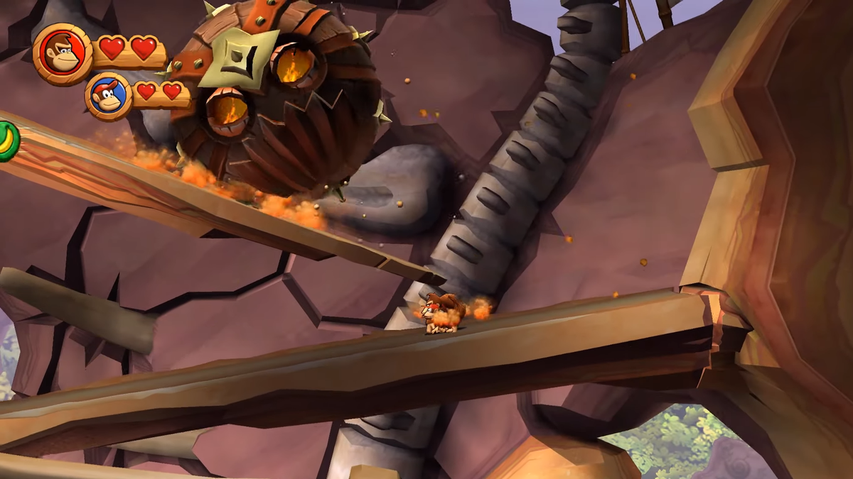 File:DKCR Crumble Canyon 3.png - Super Mario Wiki, the Mario encyclopedia