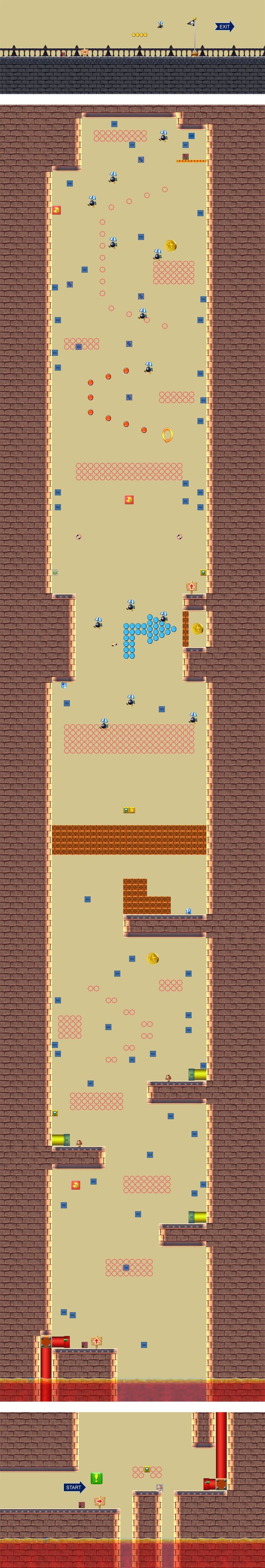 File:NSMBU Red-Hot Elevator Ride Map.jpg - Super Mario Wiki, the Mario ...