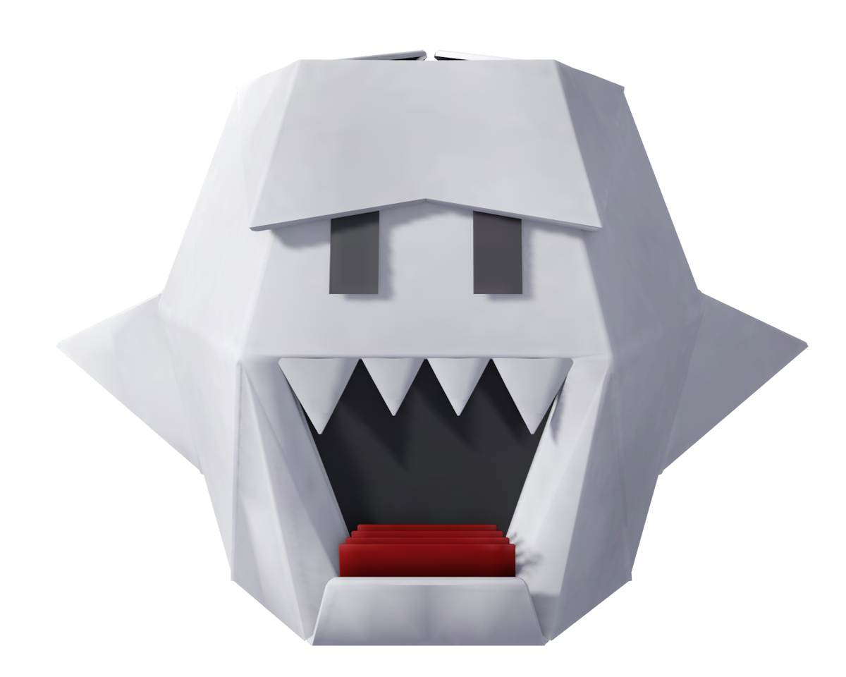 File:PMTOK Boo Render.png - Super Mario Wiki, the Mario encyclopedia