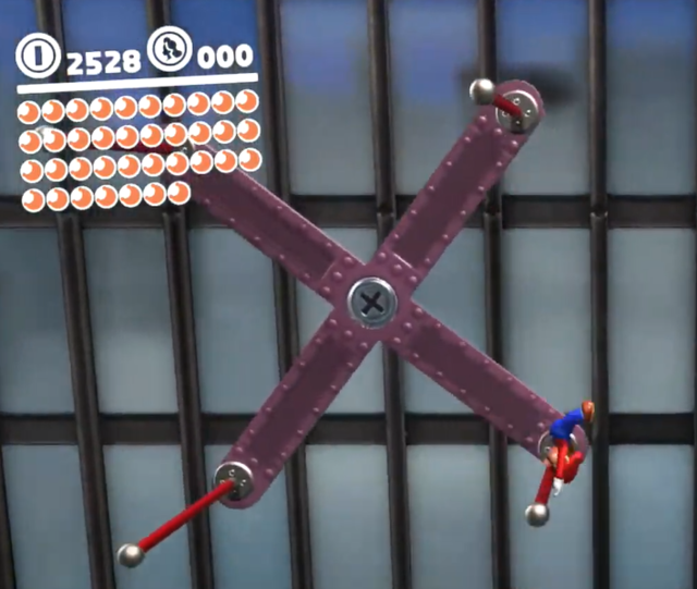 Rotating bar - Super Mario Wiki, the Mario encyclopedia