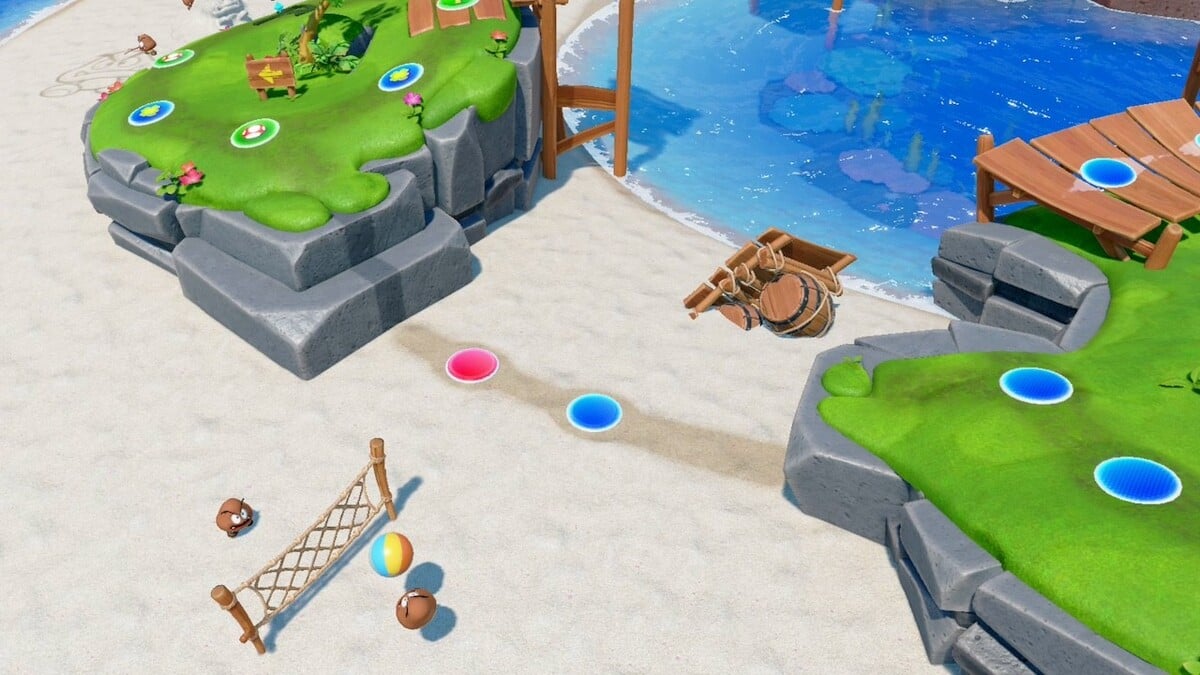 File:SMPJ Goomba Lagoon Low Tide.jpg - Super Mario Wiki, the Mario ...