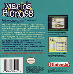Mario's Picross - Super Mario Wiki, the Mario encyclopedia