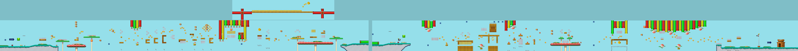 File:NSMBU Land of Flying Blocks Map.png - Super Mario Wiki, the Mario ...