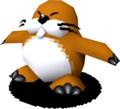 Gallery:Monty Mole - Super Mario Wiki, the Mario encyclopedia