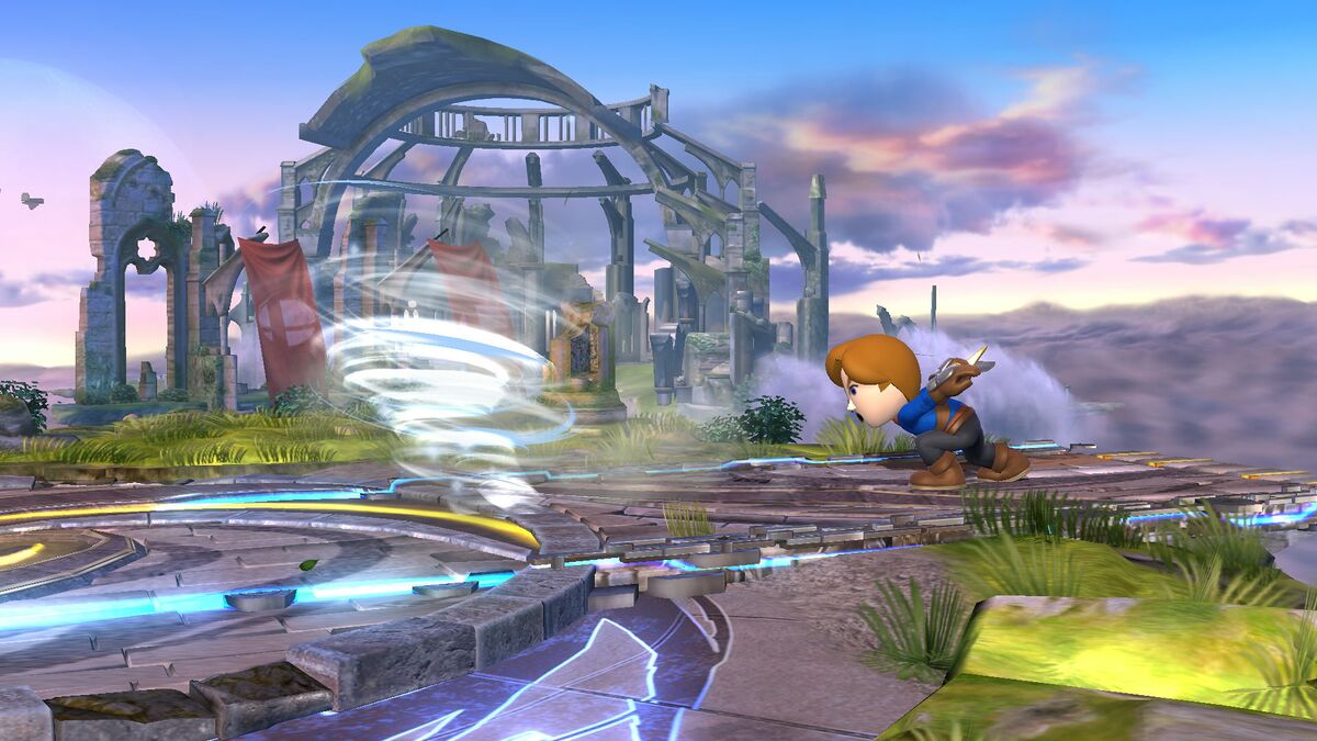 File:SSBWiiU Gale Strike.jpg - Super Mario Wiki, the Mario encyclopedia