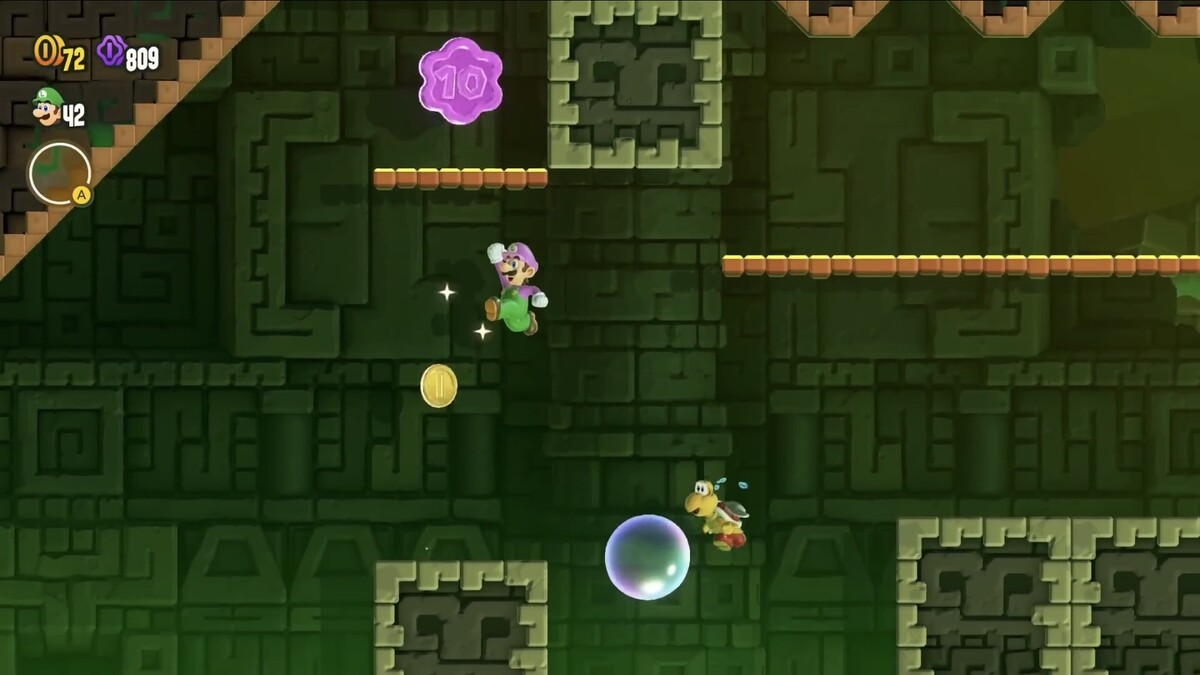 File:SMBW A Final Uncharted Area Poison Ruins first 10-flower coin.jpg ...