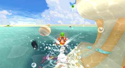 Starshine Beach Galaxy - Super Mario Wiki, the Mario encyclopedia