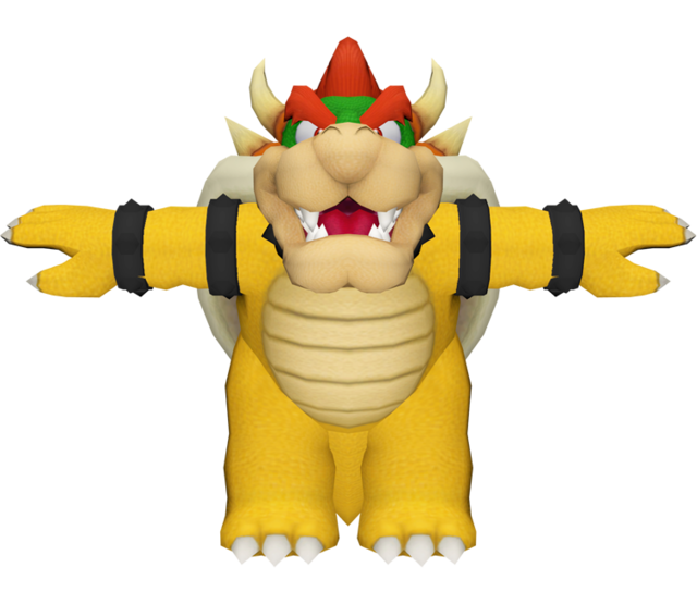 File:MK8 Bowser Model.png - Super Mario Wiki, the Mario encyclopedia