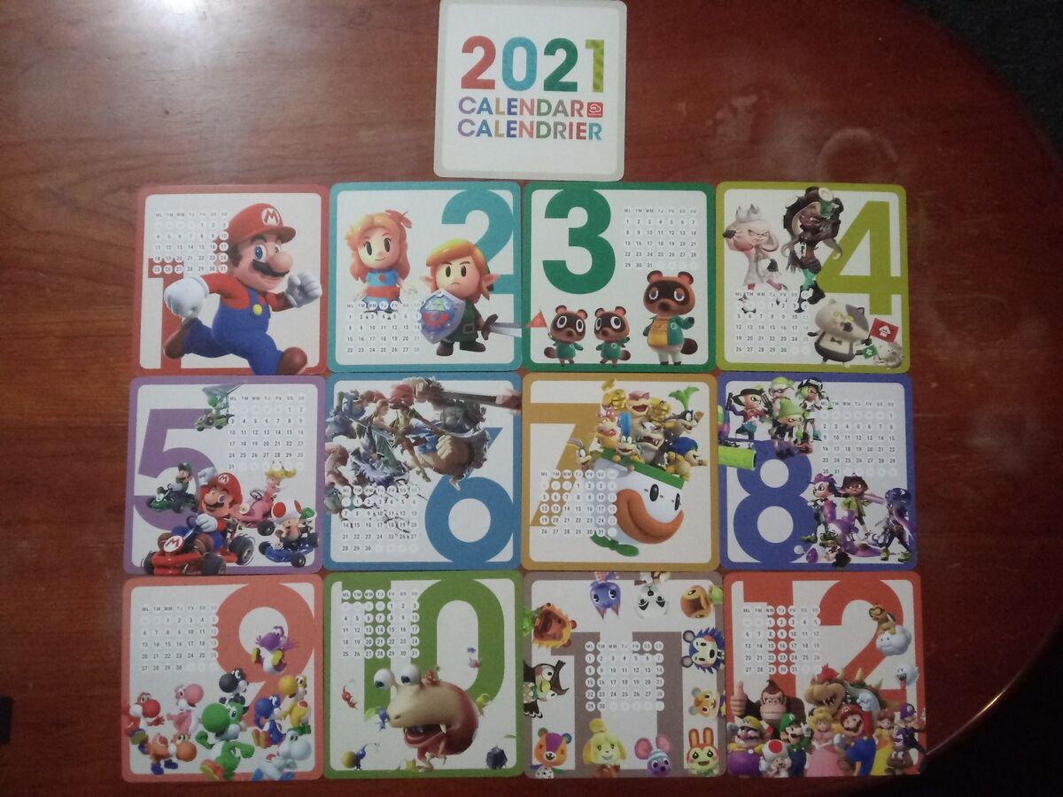 File:My Nintendo 2021 Calendar.jpg - Super Mario Wiki, the Mario ...